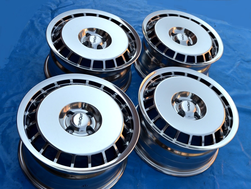 GM-Car-Solution - Ronal R50 Aero 7,5x16 ET 38 mit polierter Optik